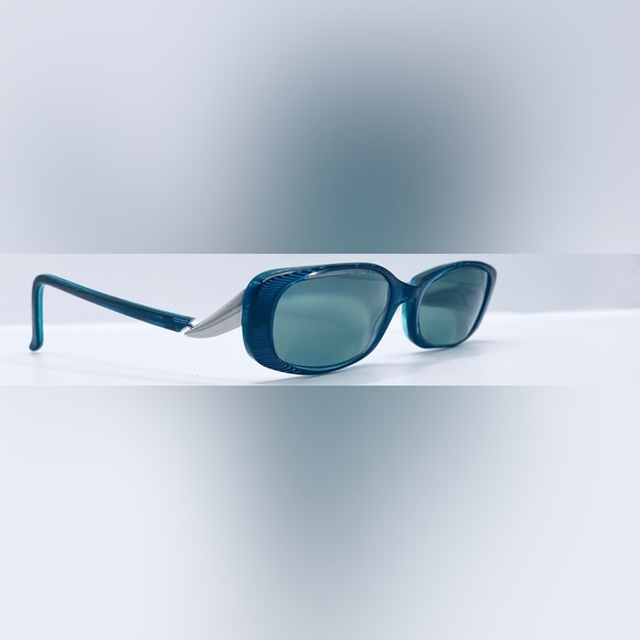 Halston Heritage | Accessories | Halston H17 Blue Oval Sunglasses ...